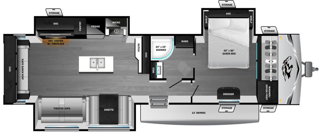 2026-Open-Range-RV-Colt-33RLT-SR7372 | Virden, Winnipeg, Regina ...